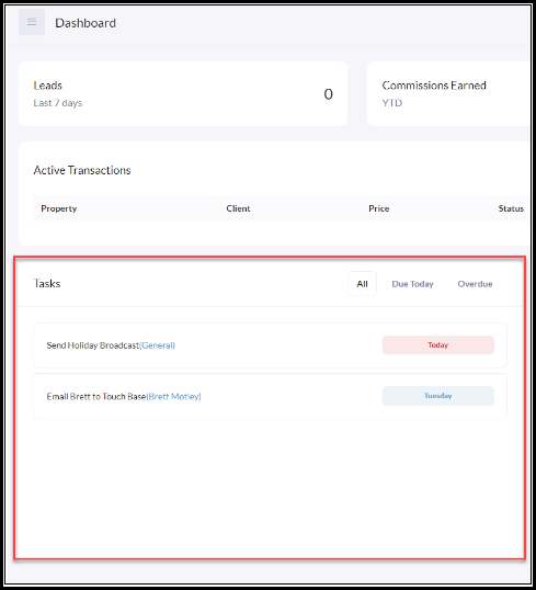 Creating and Managing Tasks – intelliAgent
