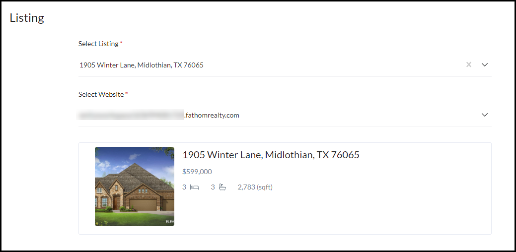 Create a Property Blast – intelliAgent