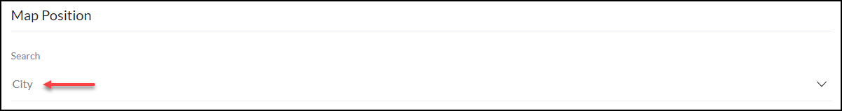 Website Property Search Map Position – intelliAgent