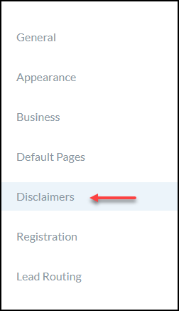 Website Disclaimers – intelliAgent