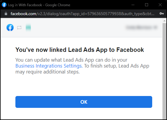 Integration Facebook with intelliAgent – intelliAgent