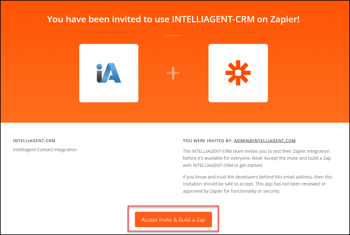 Integrate Zapier with intelliAgent – intelliAgent