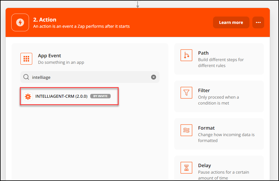 Integrate Zapier with intelliAgent – intelliAgent