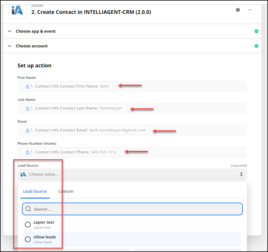 Integrate Zapier with intelliAgent – intelliAgent