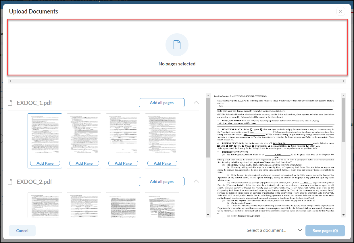 Add Custom or Multiple Documents – intelliAgent