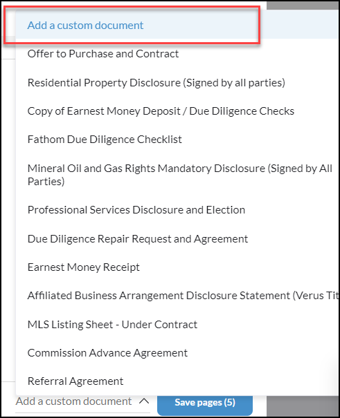 Add Custom or Multiple Documents – intelliAgent