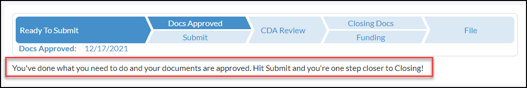 Submitting Your Transaction for Funding – intelliAgent