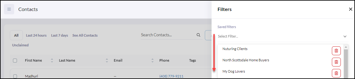 Creating Filters – intelliAgent