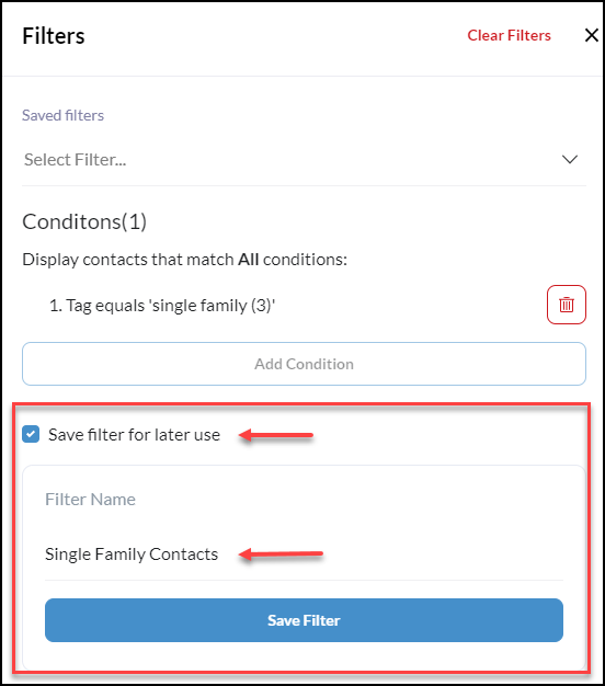 Creating Filters – intelliAgent