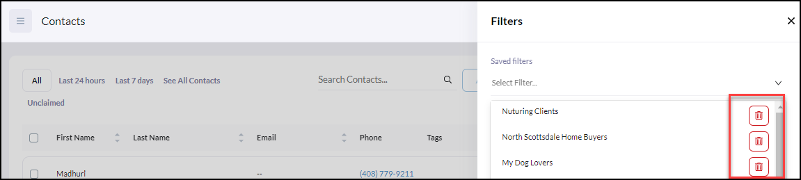 Creating Filters – intelliAgent