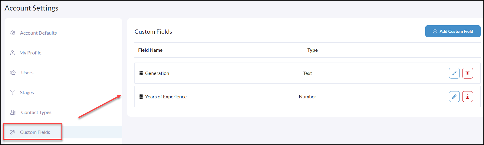 Adding Custom Fields through Importing Contacts – intelliAgent