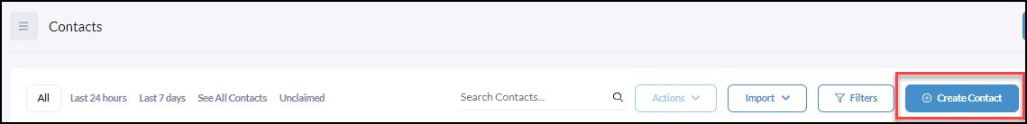 Create a Contact – intelliAgent