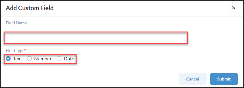 Managing Custom Fields – intelliAgent