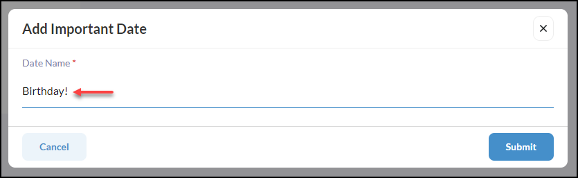 Manage Important Dates – intelliAgent