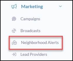 Neighborhood Alerts – intelliAgent
