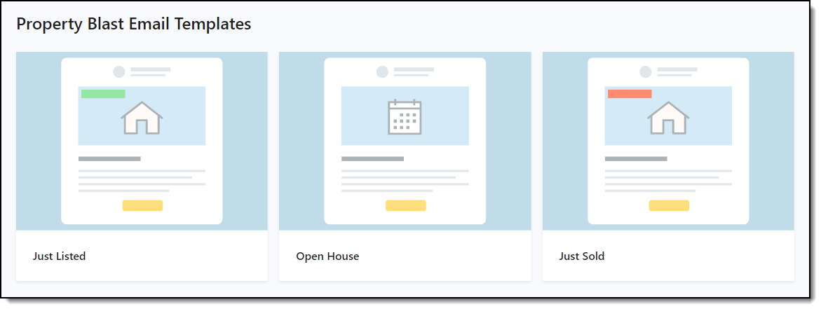 Create a Property Blast – intelliAgent