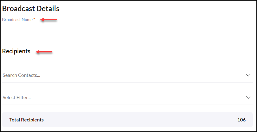 Create a Text Message Broadcast – intelliAgent