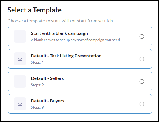 Creating Drip Campaigns – intelliAgent
